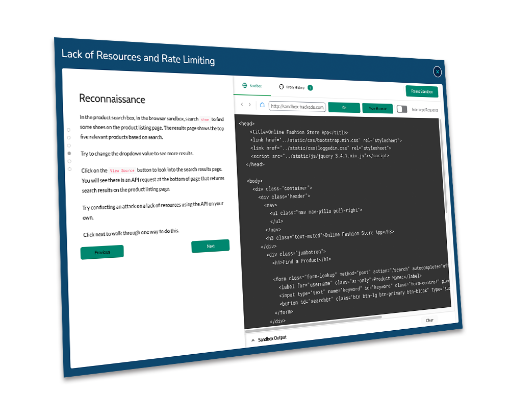 Secure Coding Training Security Journey